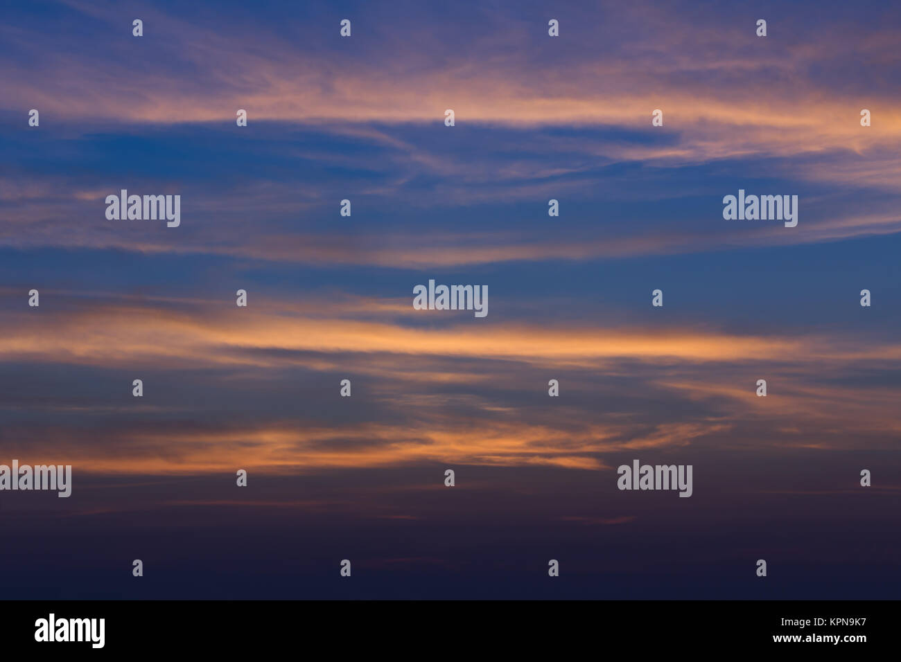 Dramatic sky with cloud in evening Stock Photo - Alamy