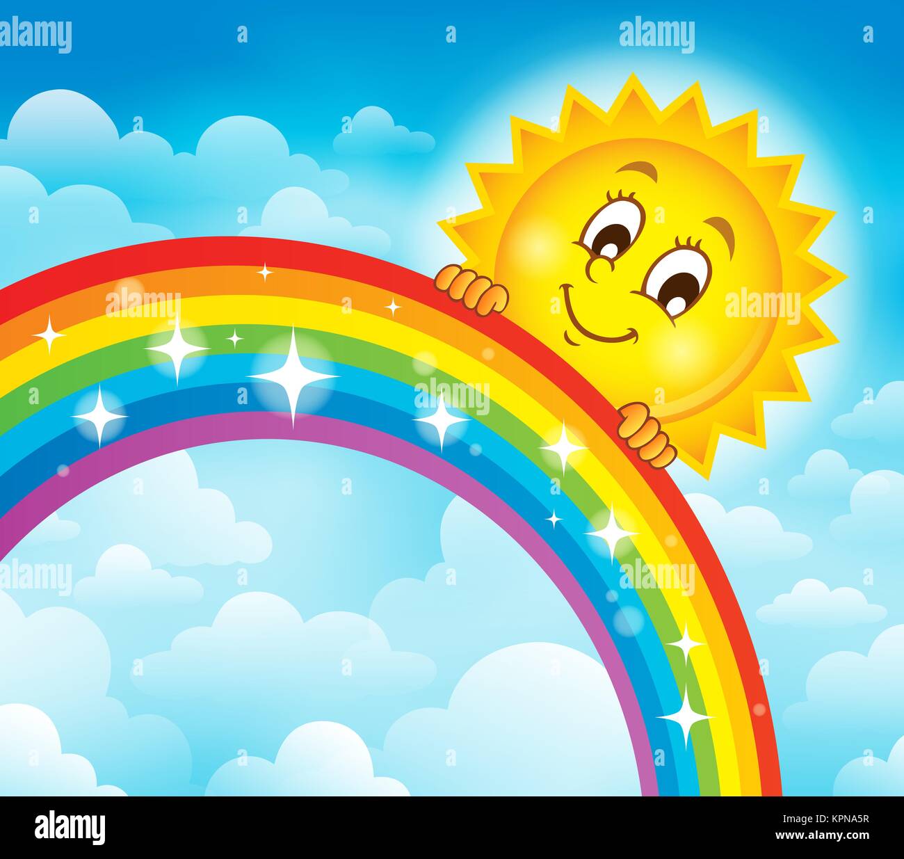 Rainbow topic image 8 Stock Photo - Alamy