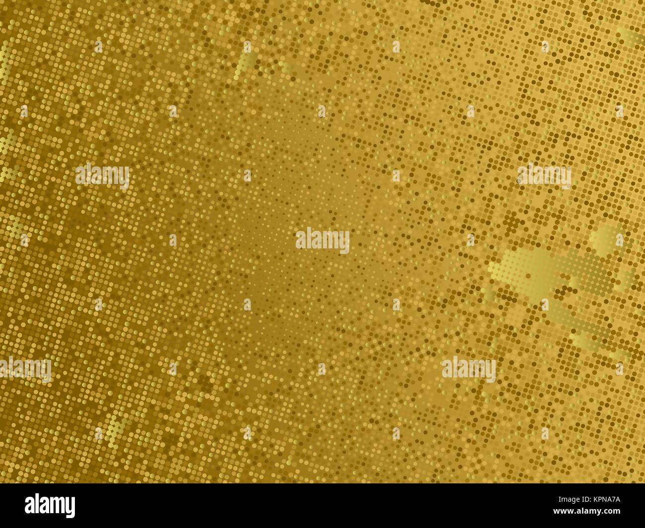 Gold sequins texture. Abstract halftone background. Vector golden ...