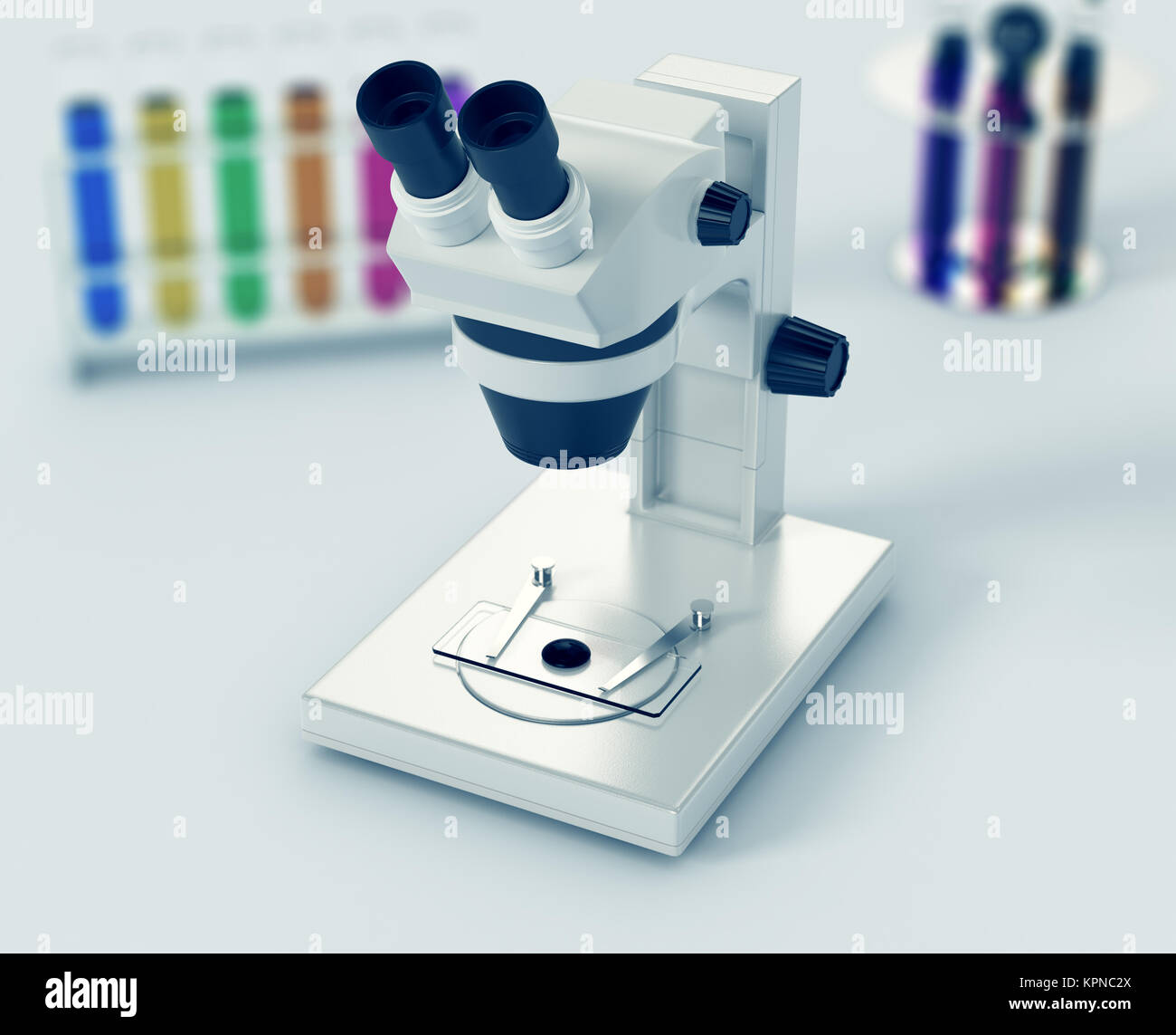 microscope, concept of scientific research Stock Photo - Alamy
