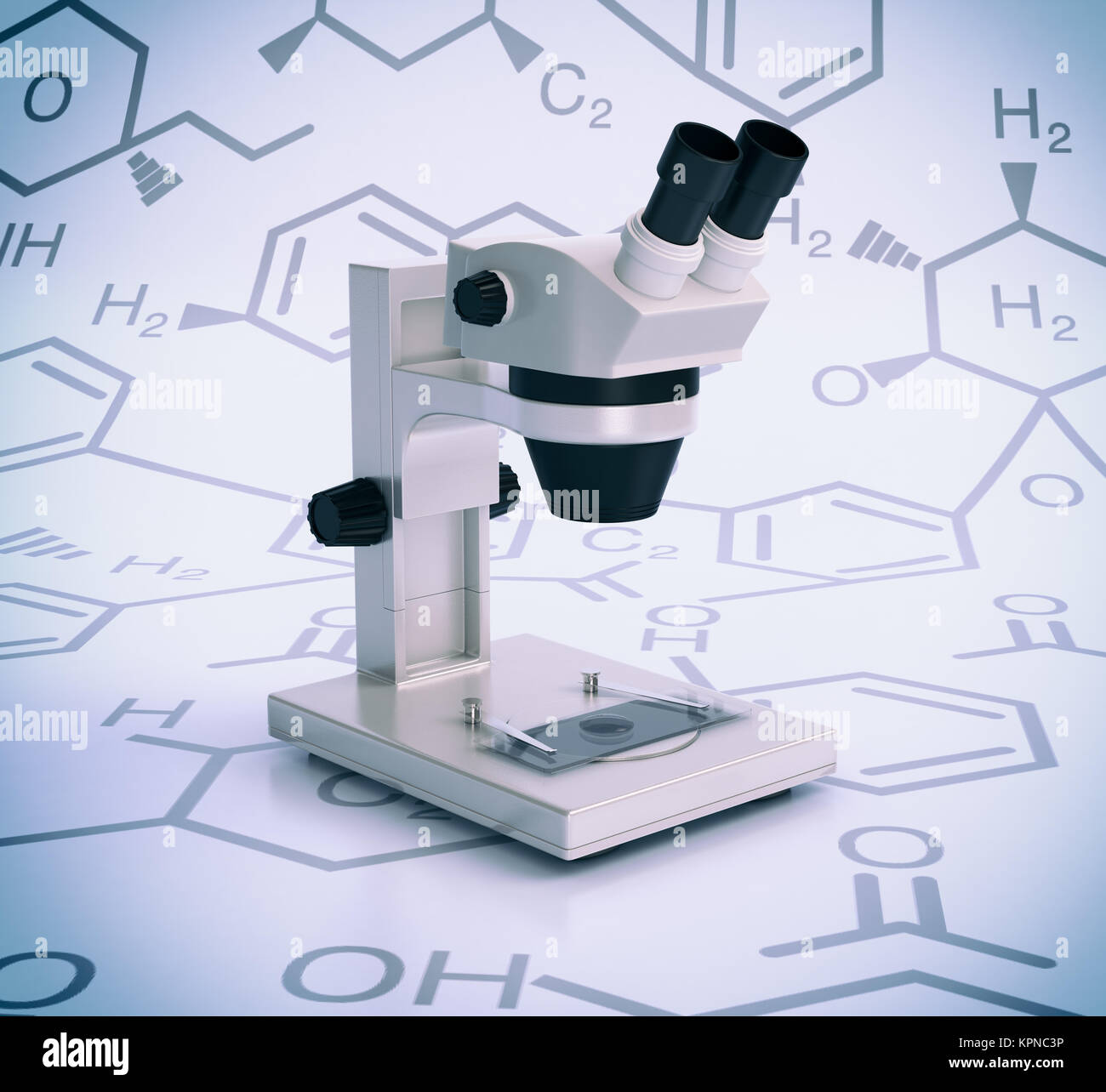 microscope, concept of scientific research Stock Photo - Alamy