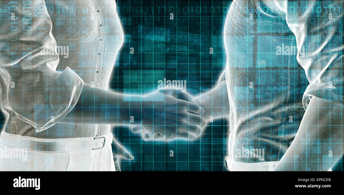 Business Handshake Abstract Stock Photo - Alamy