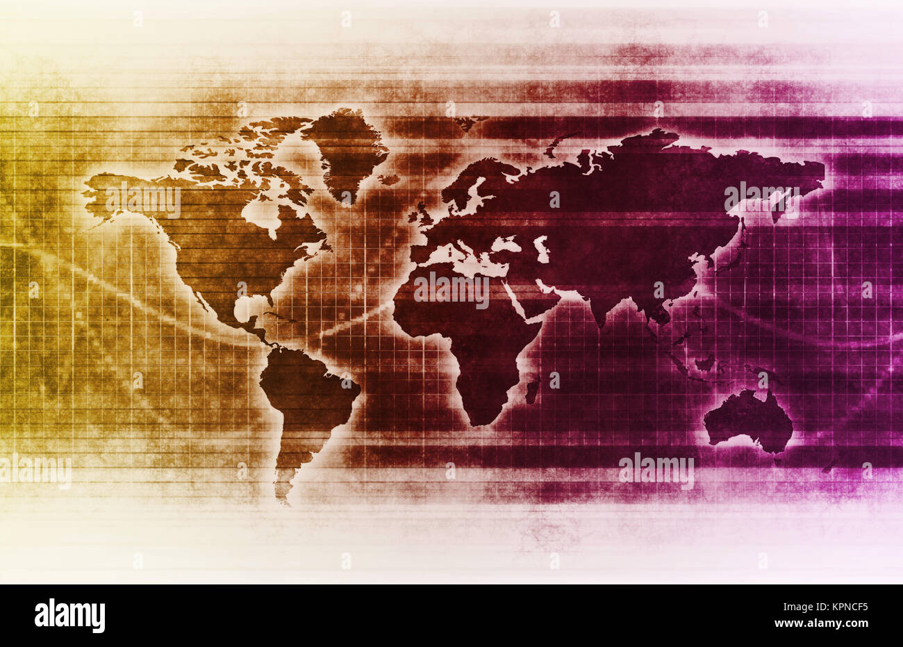 Supply Chain Network Stock Photo - Alamy