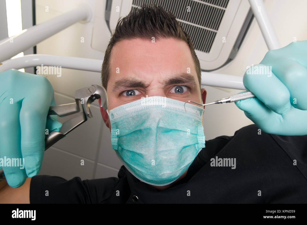 Dentist In Scary High Resolution Stock Photography and Images - Alamy