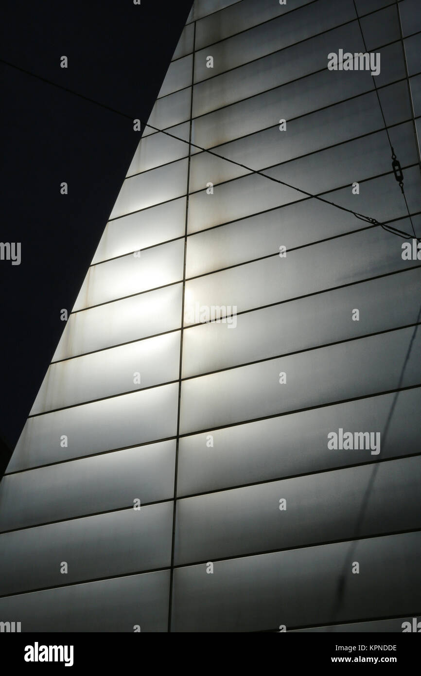 Modern building exterior wall Stock Photo - Alamy