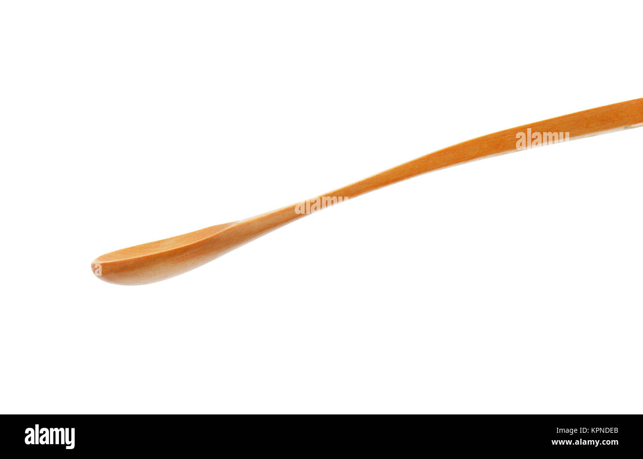 Empty wooden spoon Stock Photo - Alamy