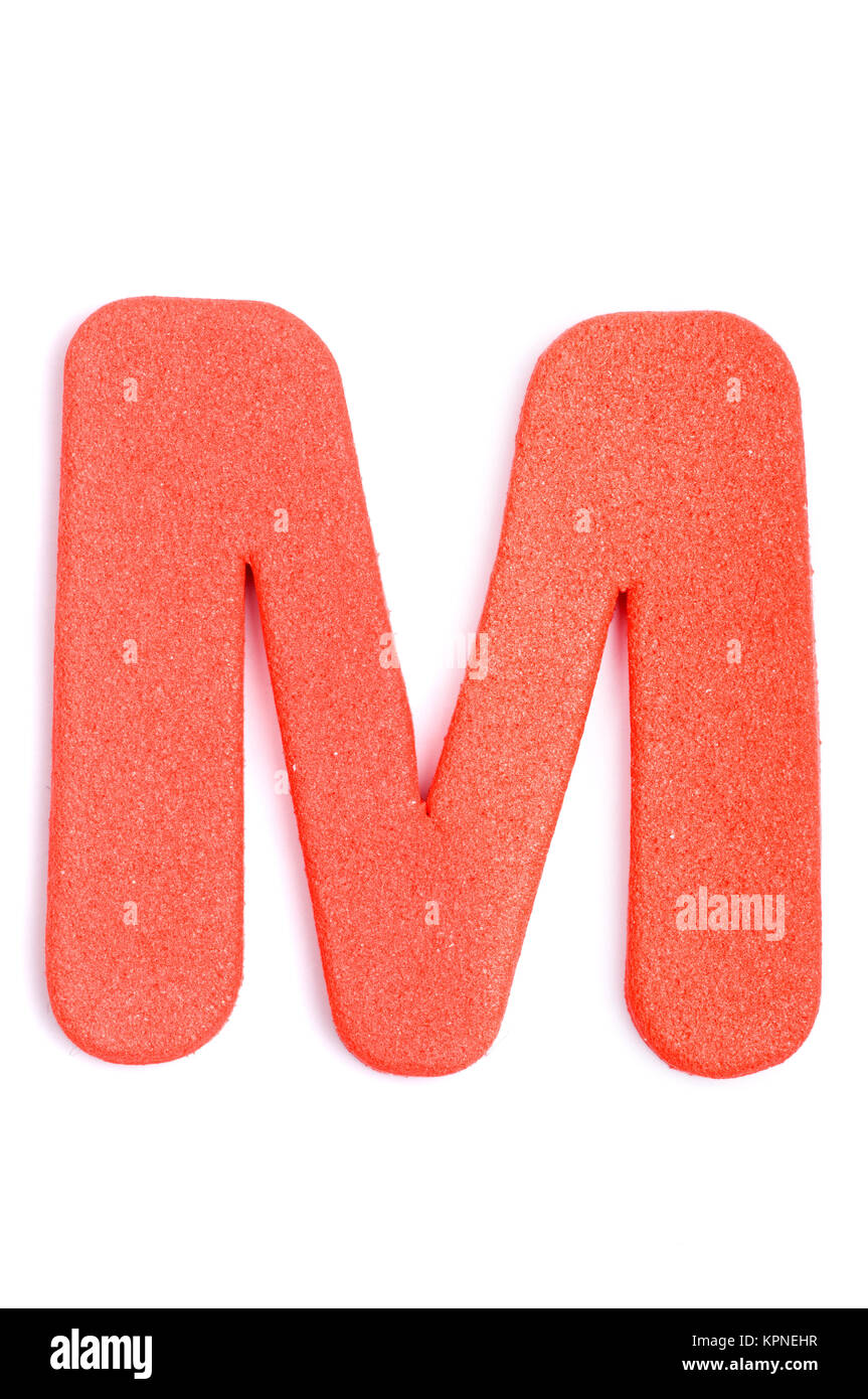 The Letter M In Bubble Letters