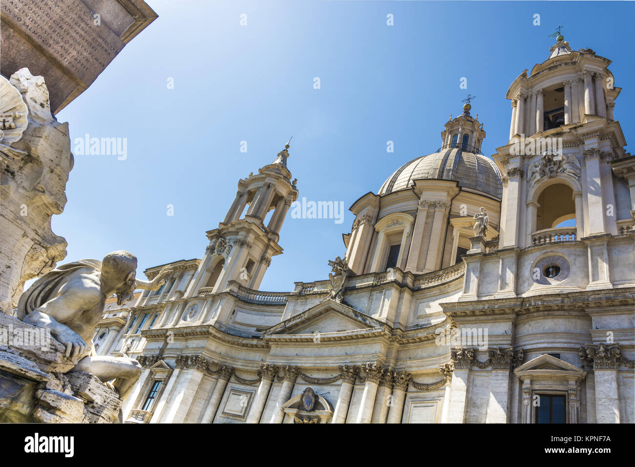 Baroque in Rome Stock Photo - Alamy