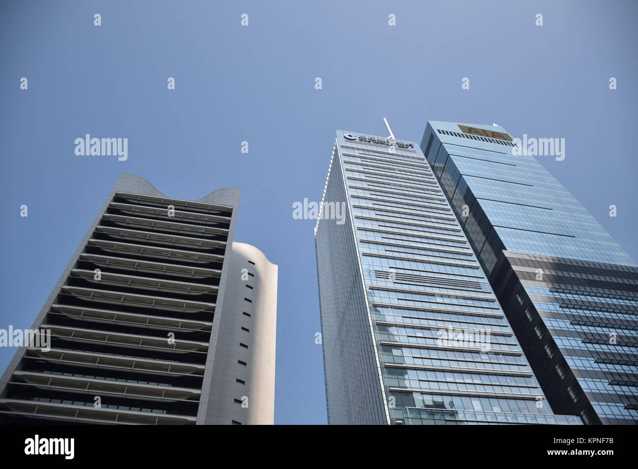 Contemporary high-rise buildings in Hong Kong, China Stock Photo - Alamy