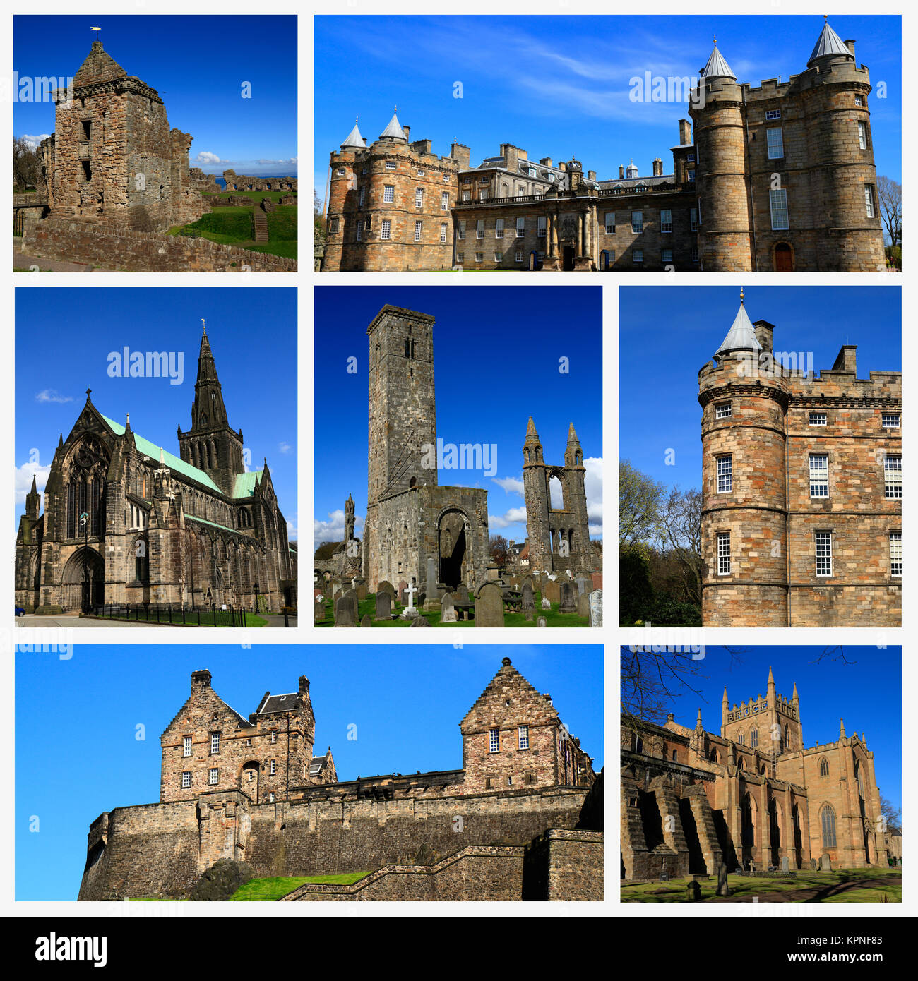 Layout of edinburgh castle hi-res stock photography and images - Alamy