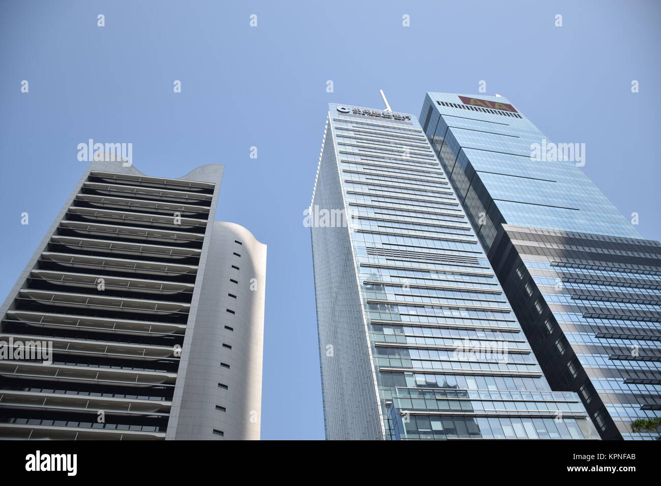 Bank of china tower hong kong detail hi-res stock photography and ...