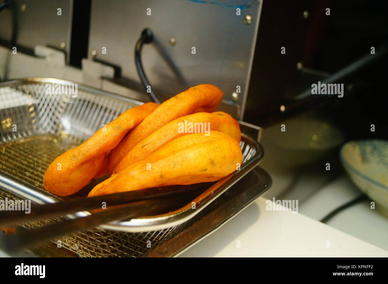 Fried rice cake is a traditional Chinese food Stock Photo - Alamy