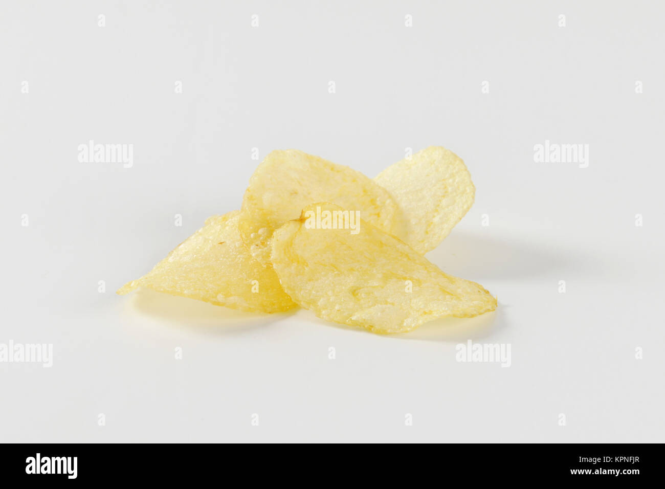 Salted potato chips Stock Photo - Alamy