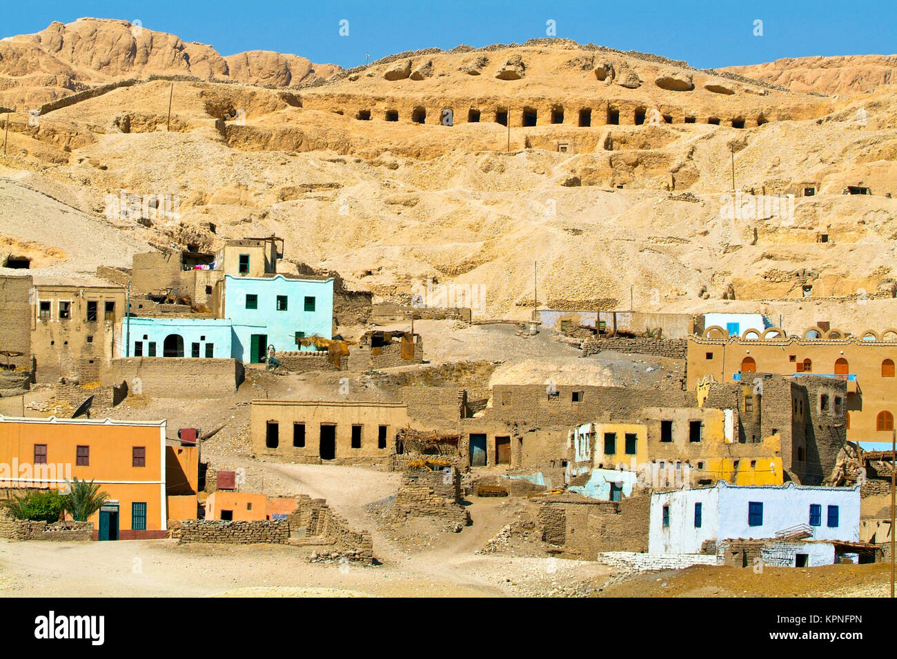 Egypt, Nile Valley, Luxor area, Thebes Stock Photo - Alamy