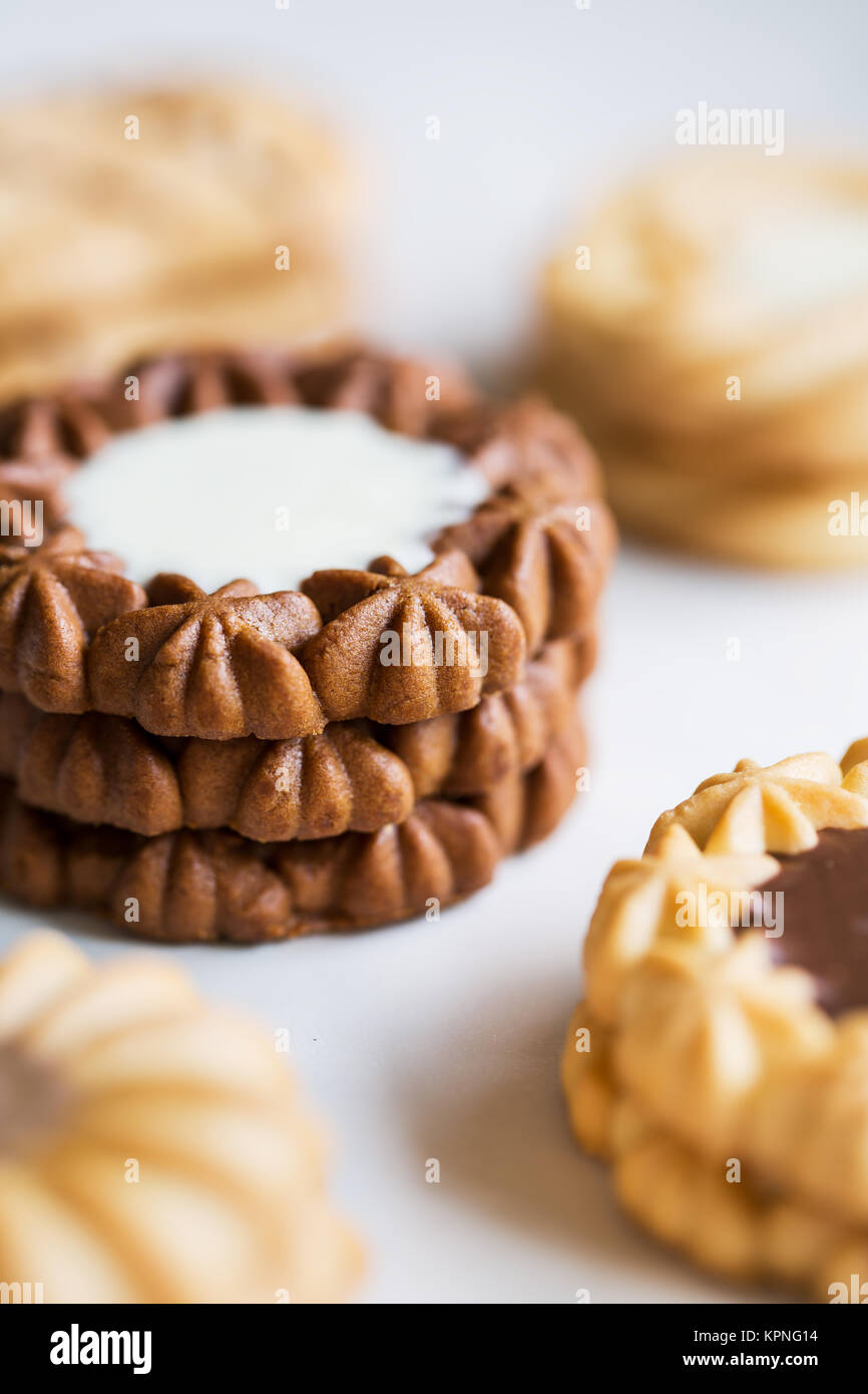 Varieties of cookies Stock Photo - Alamy