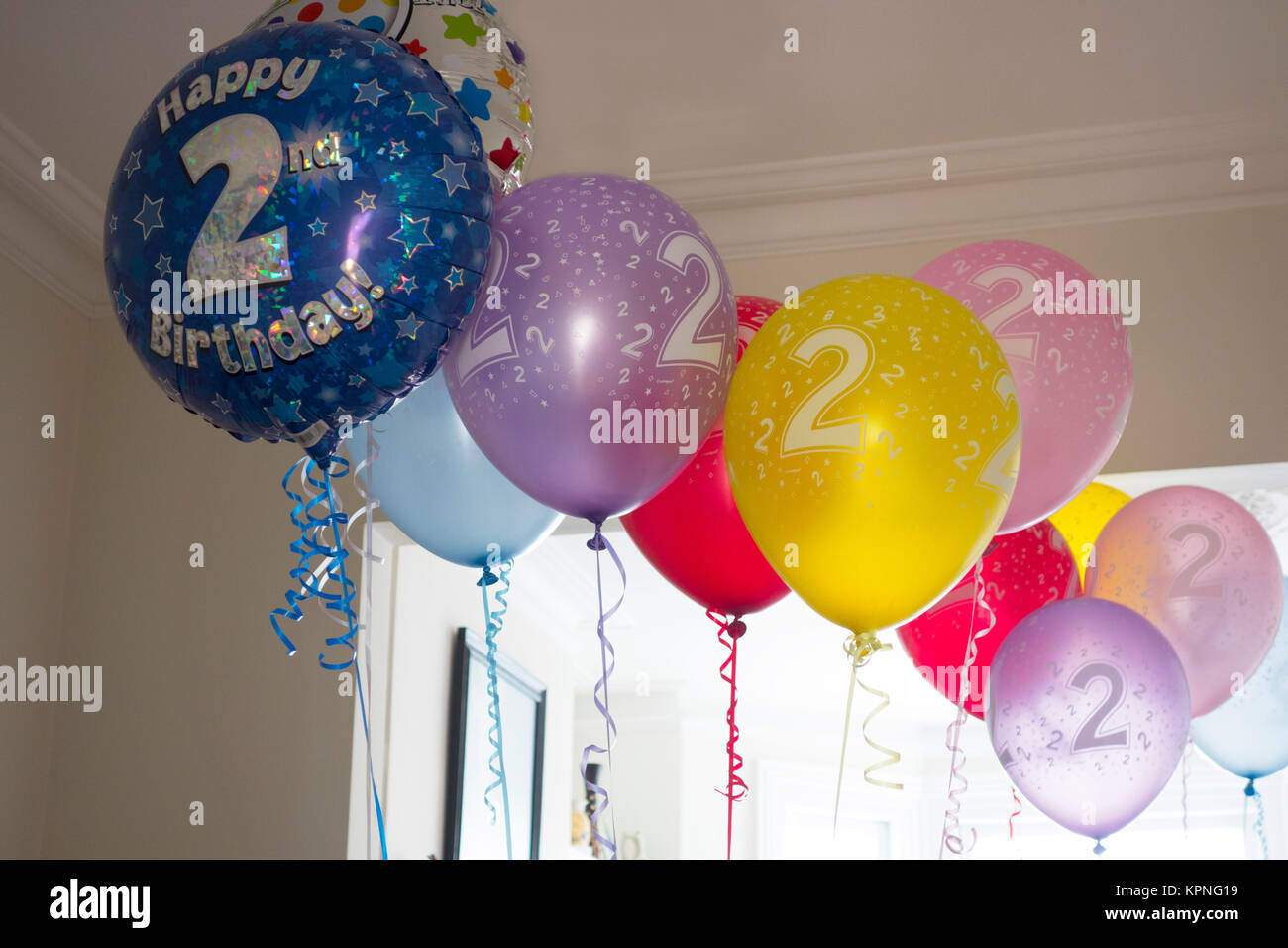 Balloon a string hi-res stock photography and images - Alamy