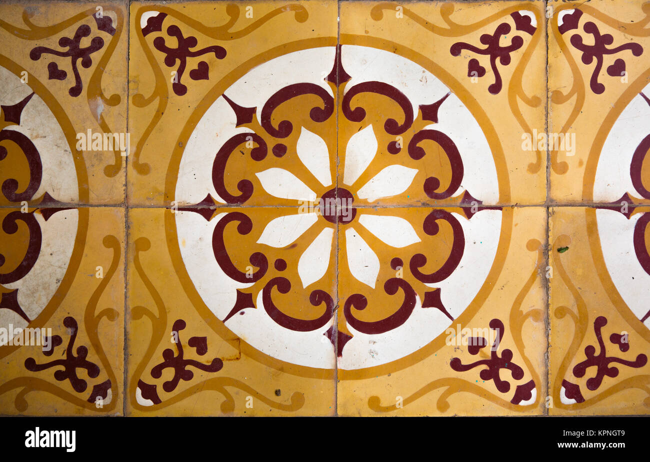 Antique french ceramic tile hi-res stock photography and images - Alamy