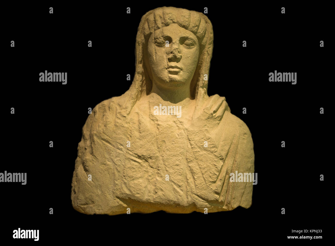 Iberian veil statue Stock Photo - Alamy