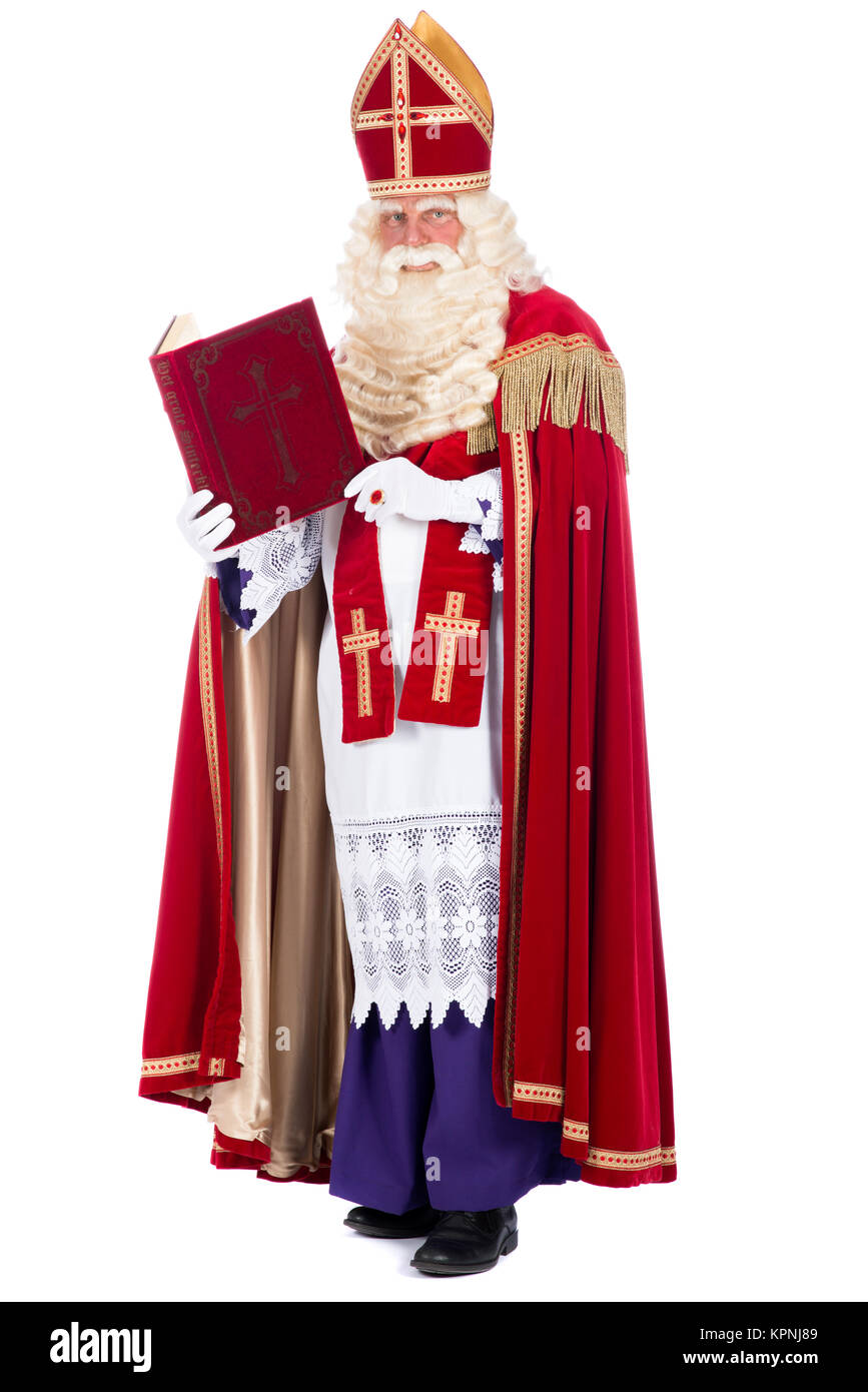 Portrait of Sinterklaas Stock Photo - Alamy