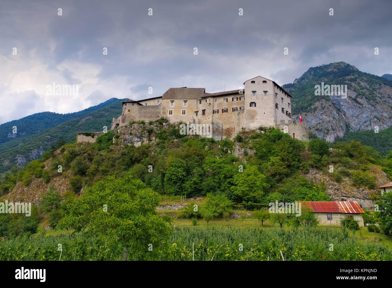 Stenico castle hi-res stock photography and images - Alamy