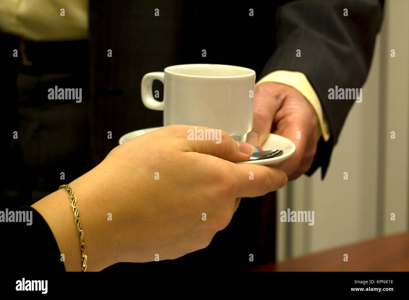 Have a coffee Stock Photo - Alamy