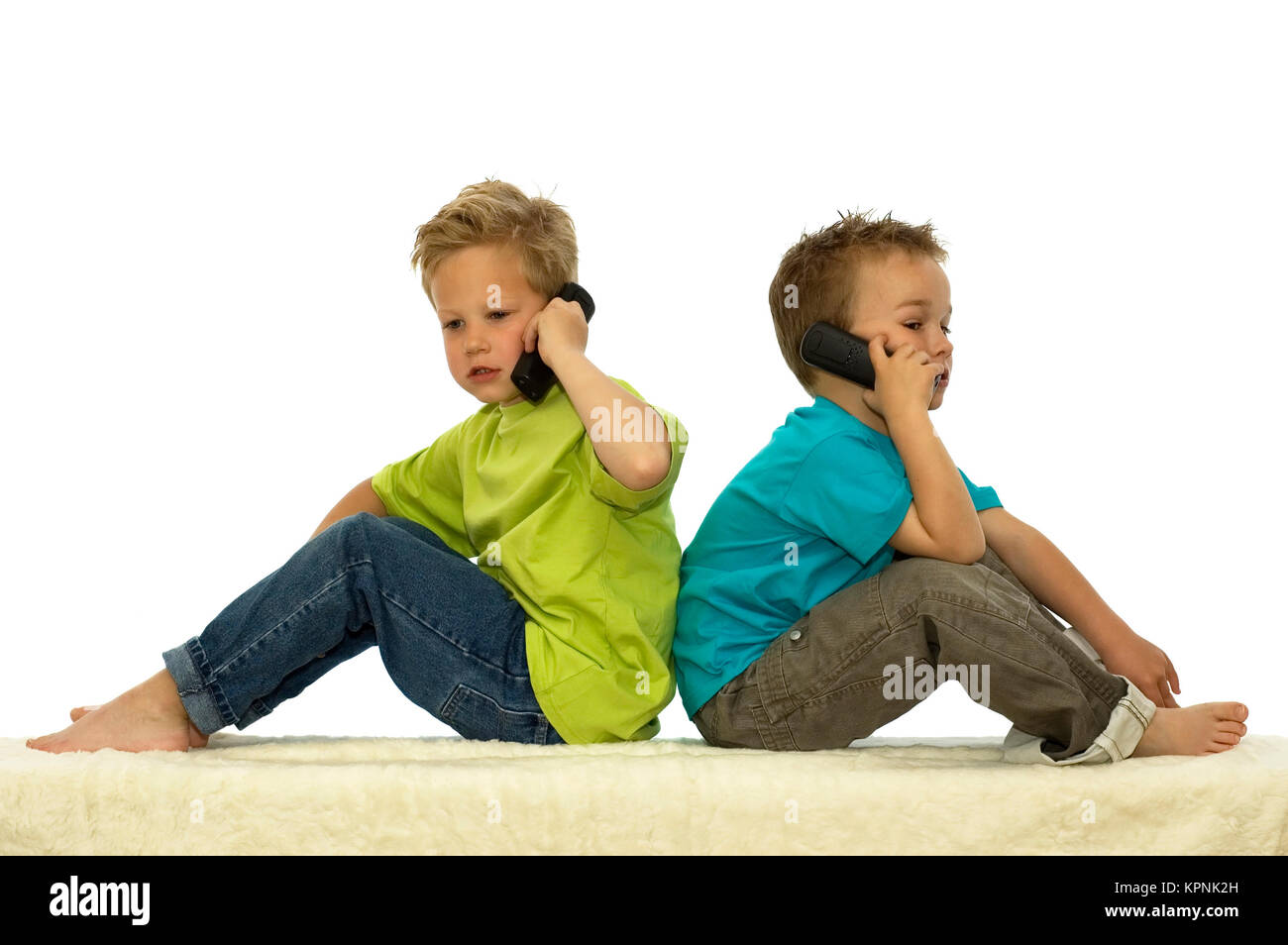 Who Are You Calling Stock Photo - Alamy
