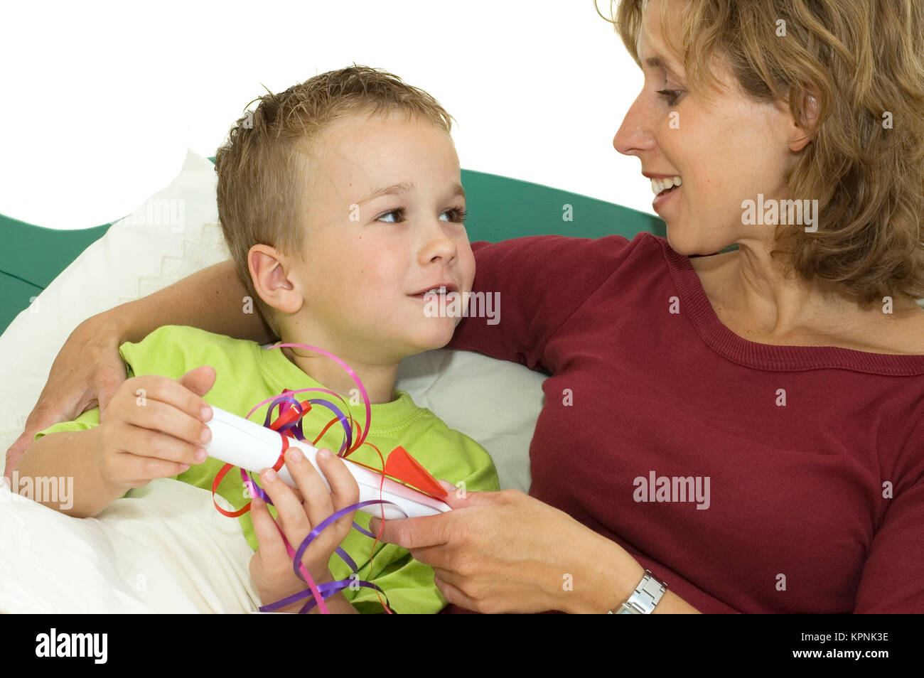 Here Is My Present Stock Photo - Alamy