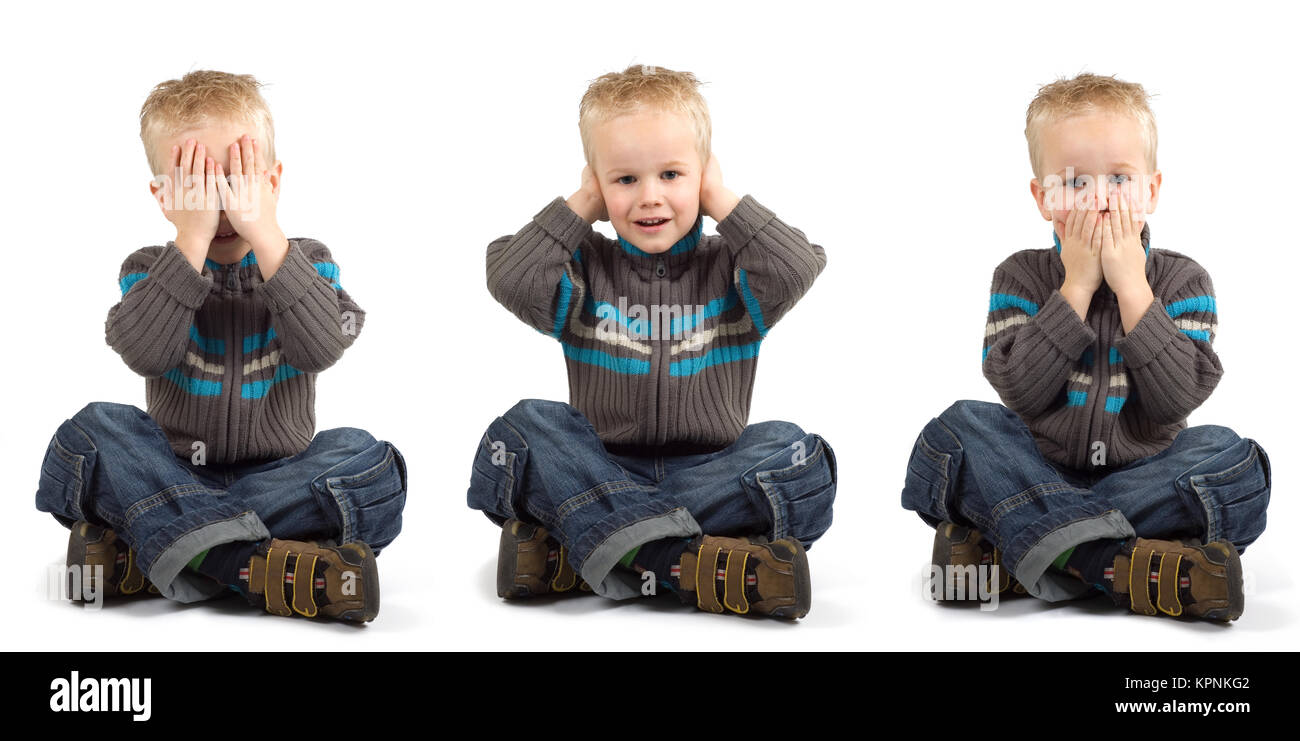 See Hear Speak Stock Photo - Alamy