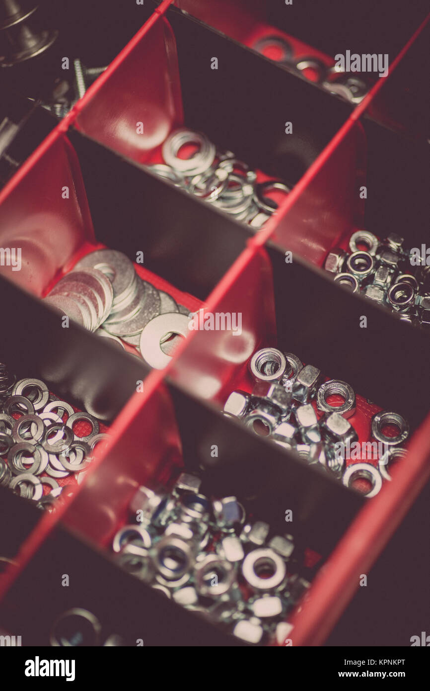 Bolts, nuts and washers Stock Photo - Alamy