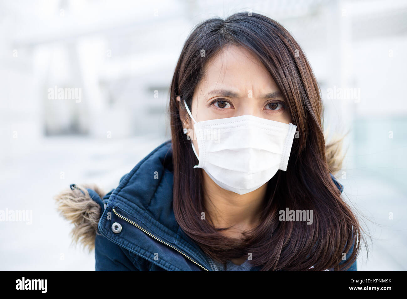 Woman feeling unwell Stock Photo - Alamy