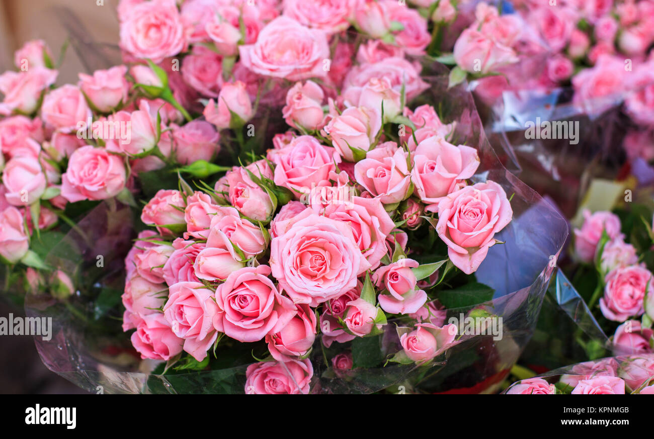 Flower Rose Marketplace Stock Photo - Alamy