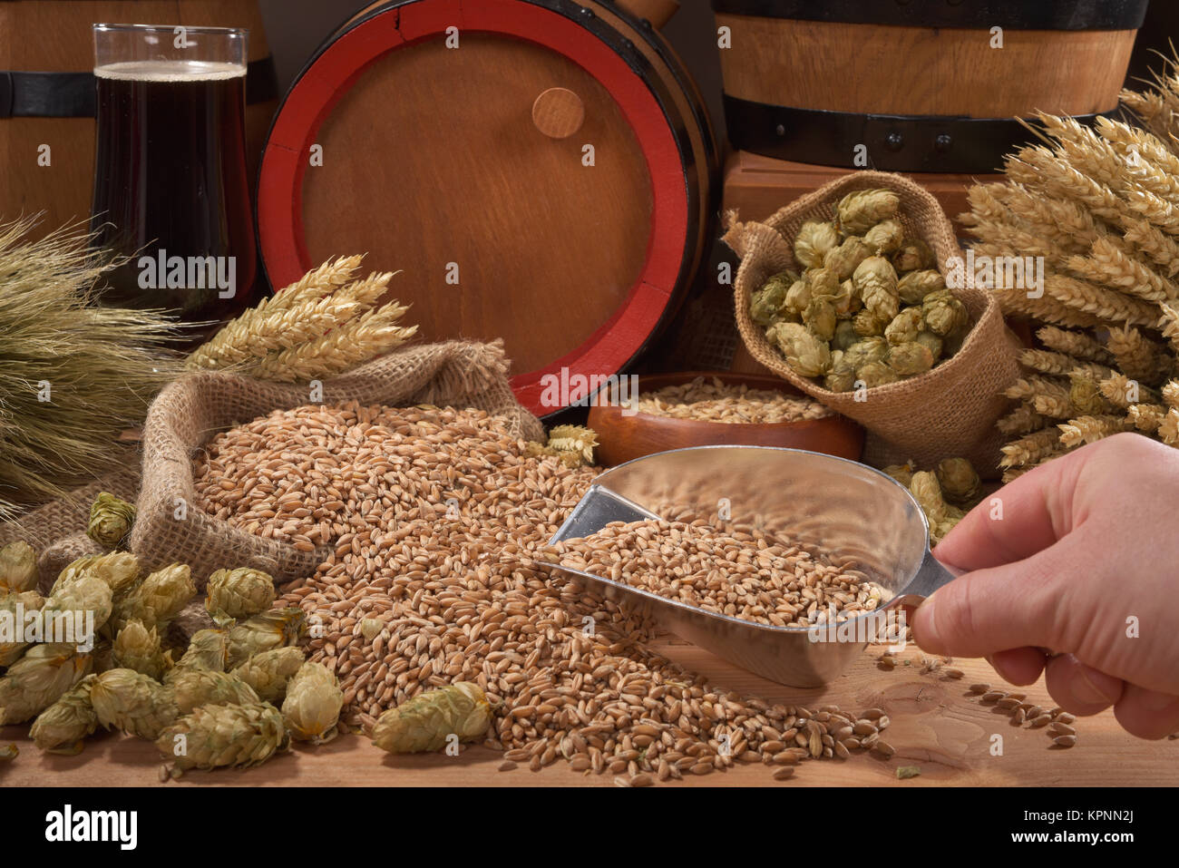 Wheat beer punch hi-res stock photography and images - Alamy