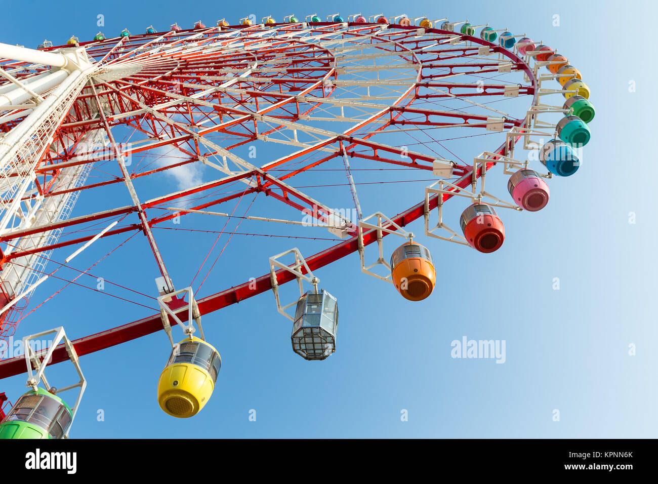 Ferris wheel at sunrise Stock Photo - Alamy
