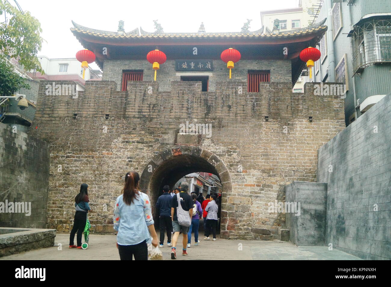 Shenzhen, China: the ancient city of Nantou, there are thousands of ...