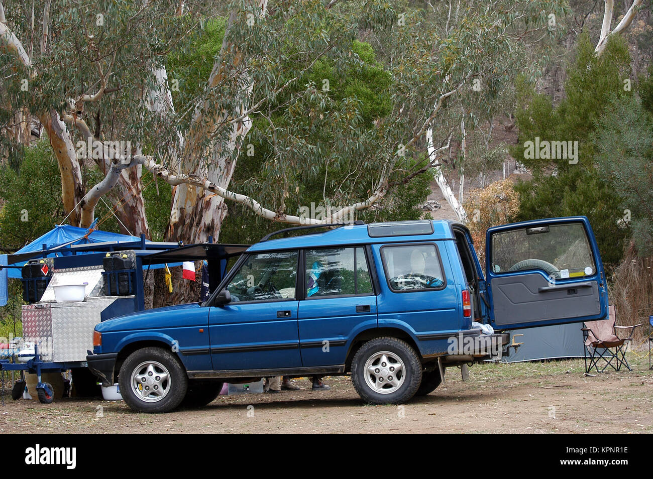 wilderness camping in Australia Stock Photo - Alamy