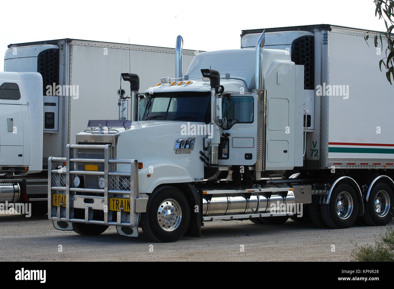 Road transport in Australia Stock Photo - Alamy