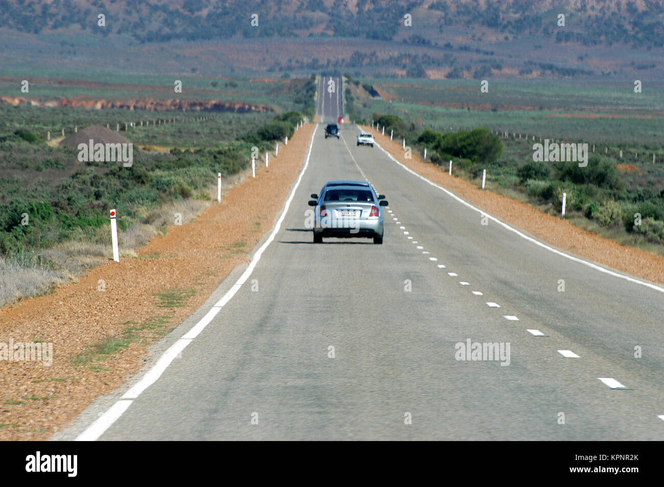 Australian straight line Stock Photo - Alamy