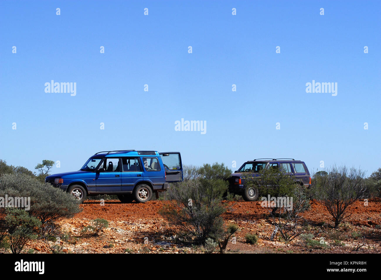 4x4 in the Australian bush Stock Photo - Alamy