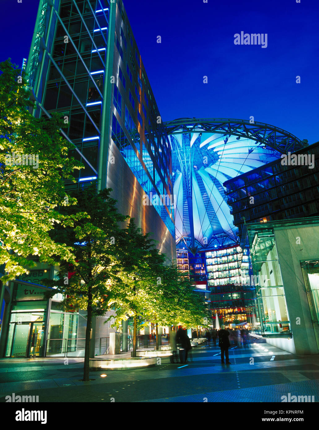 Sony Centre, Potsdamer Platz, Berlin, Germany Stock Photo - Alamy