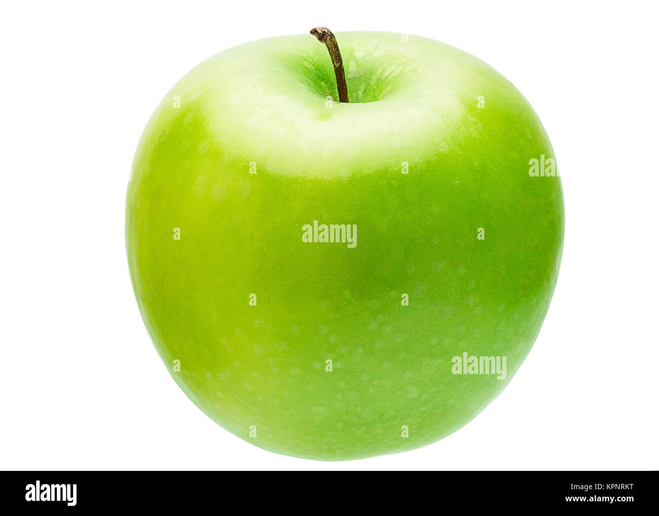 Fresh Green Apple Stock Photo - Alamy