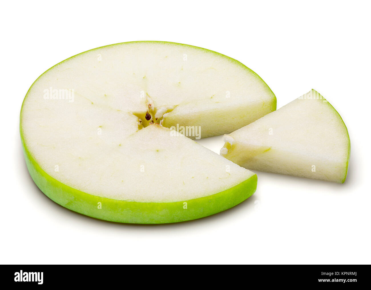Fresh Green Apple Stock Photo - Alamy