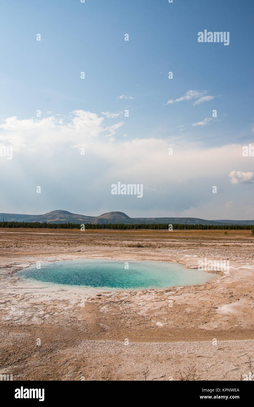 Grand prismatic springs Stock Photo - Alamy