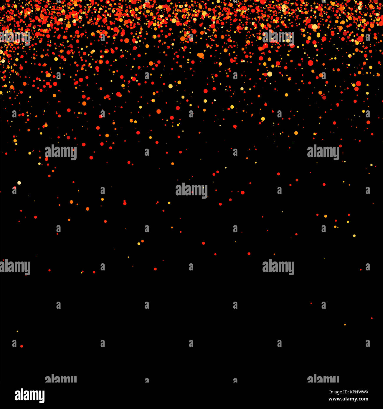 Red Confetti Isolated Stock Photo - Alamy