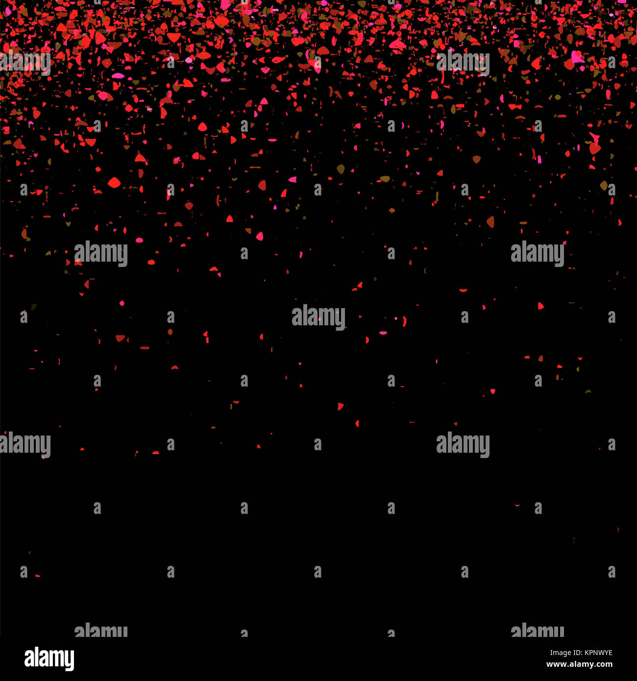 Red Confetti Isolated Stock Photo - Alamy