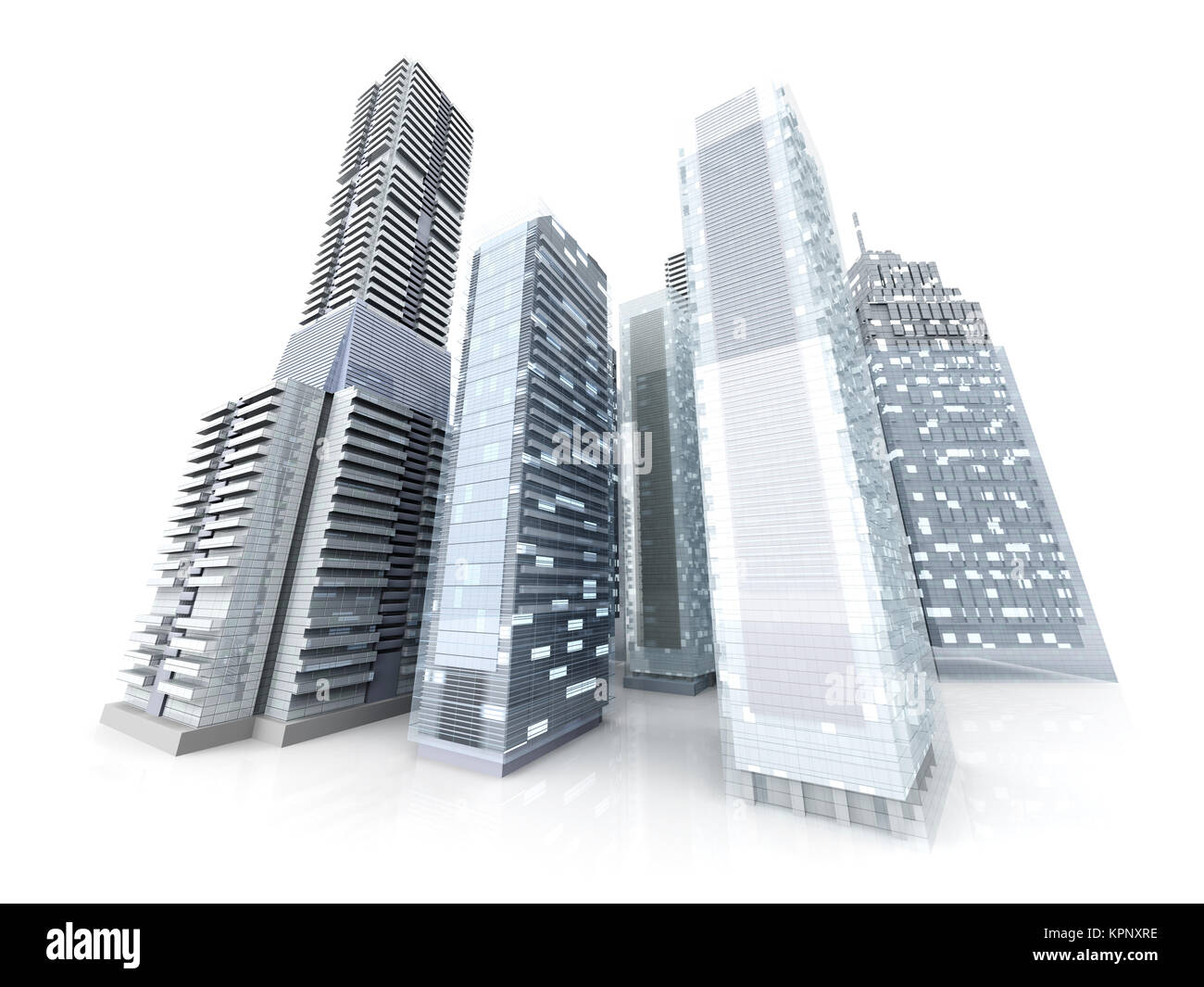 City forming Cut Out Stock Images & Pictures - Alamy
