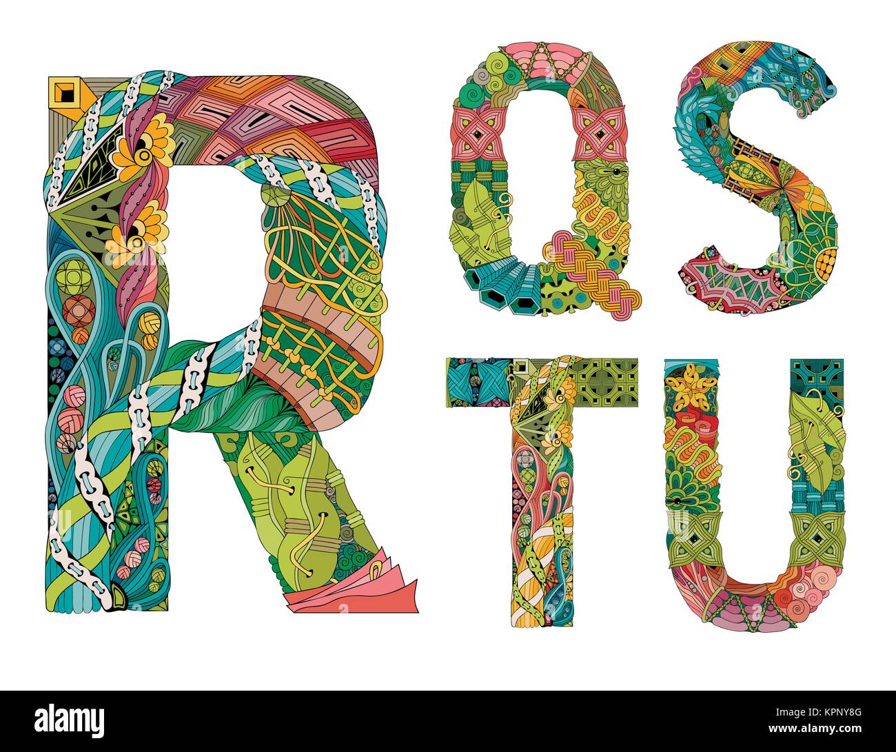 Letter r drawing hi-res stock photography and images - Alamy