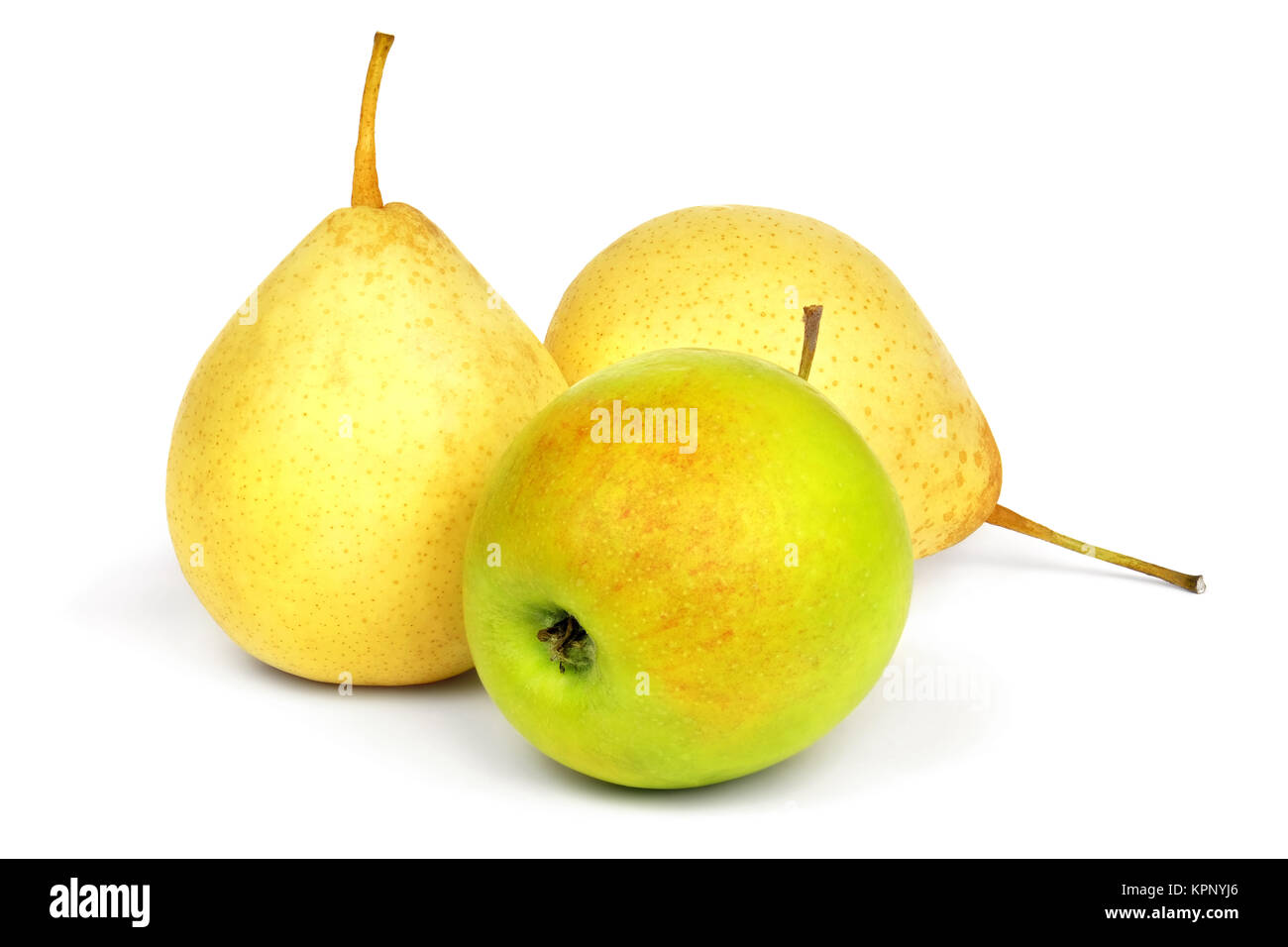 Apple pears Cut Out Stock Images & Pictures - Alamy