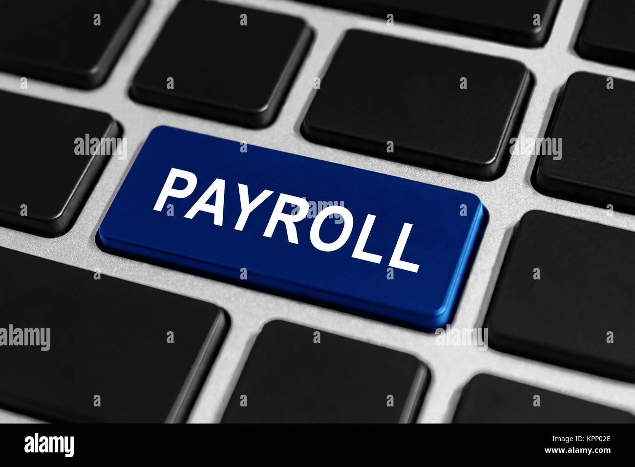 payroll button on keyboard Stock Photo - Alamy