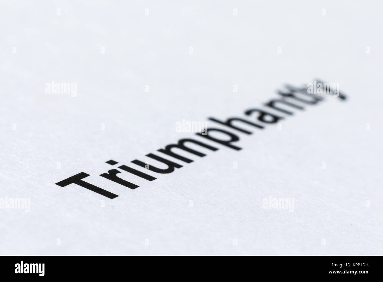 word on paper Stock Photo - Alamy