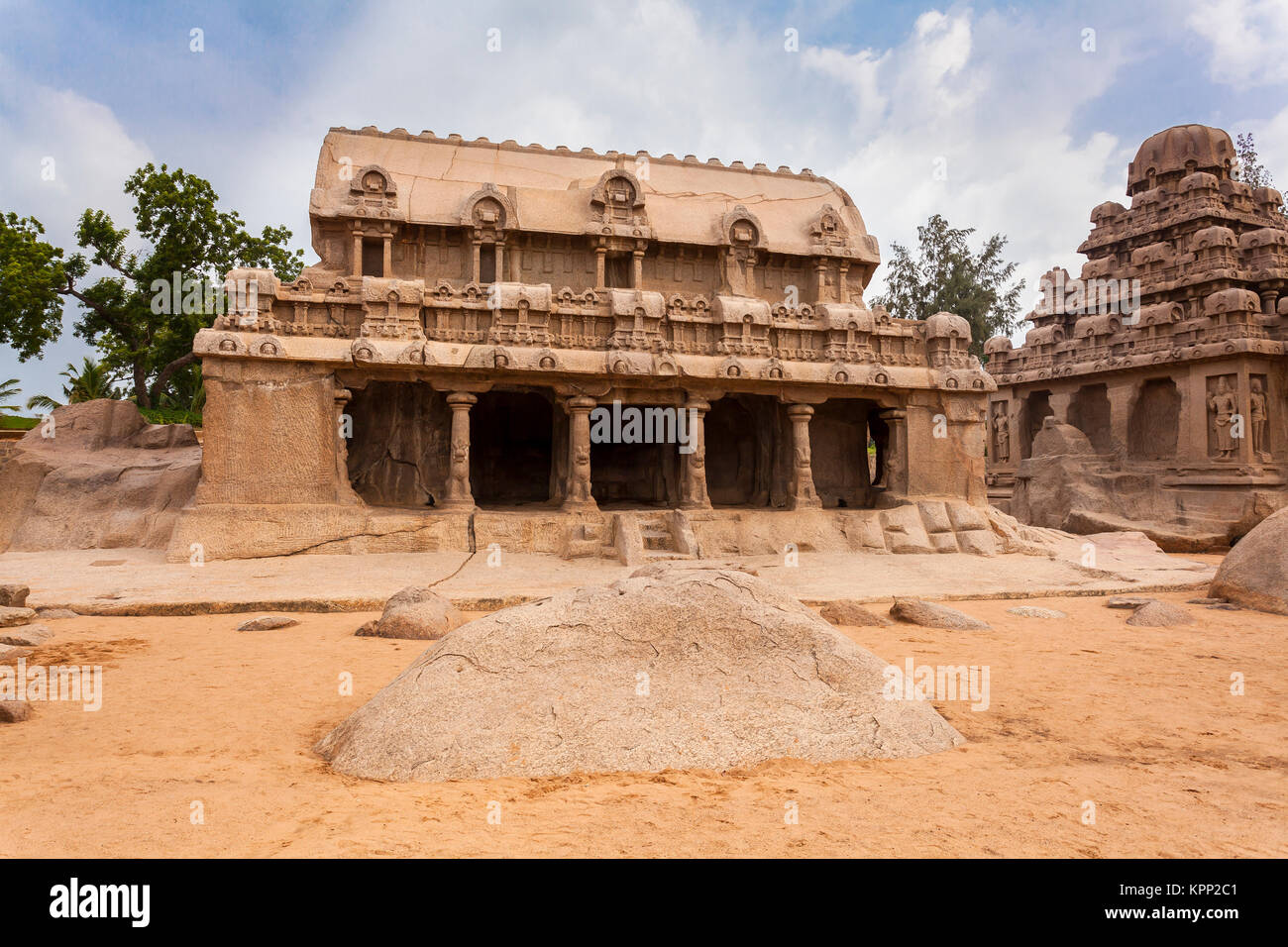 Five ratha temple hi-res stock photography and images - Alamy